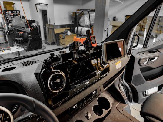 Dash Mount for 2019+ Mercedes Sprinter – Expedition Essentials